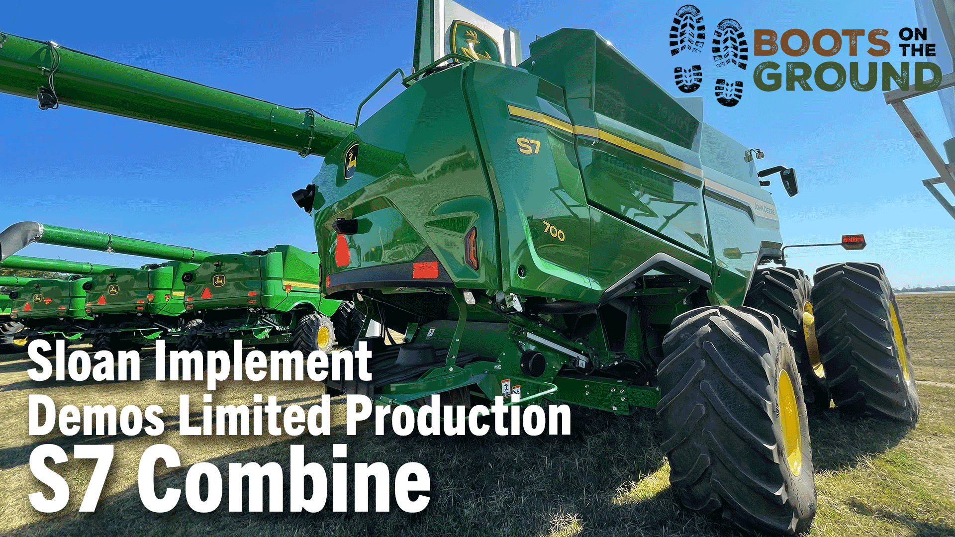 [Video] Sloan Implement Demos Limited Production S7 Combine
